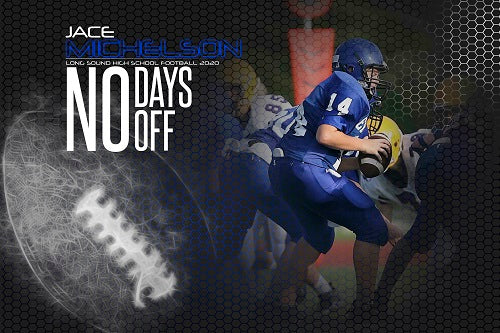 No Days Off Football – Youth Sports Posters