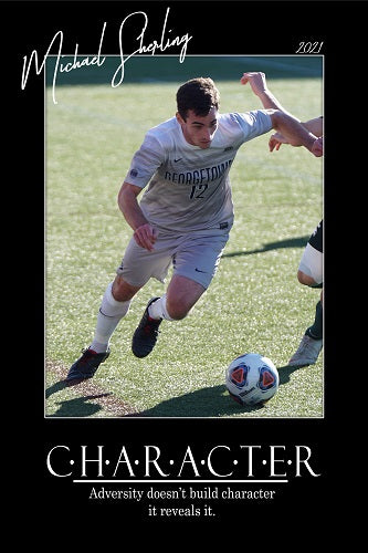 CHARACTER – Youth Sports Posters